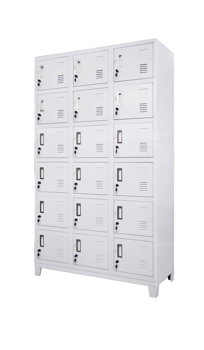 Triple Column 18 Door Personal Locker 3L-B6 – Sathya Furniture World