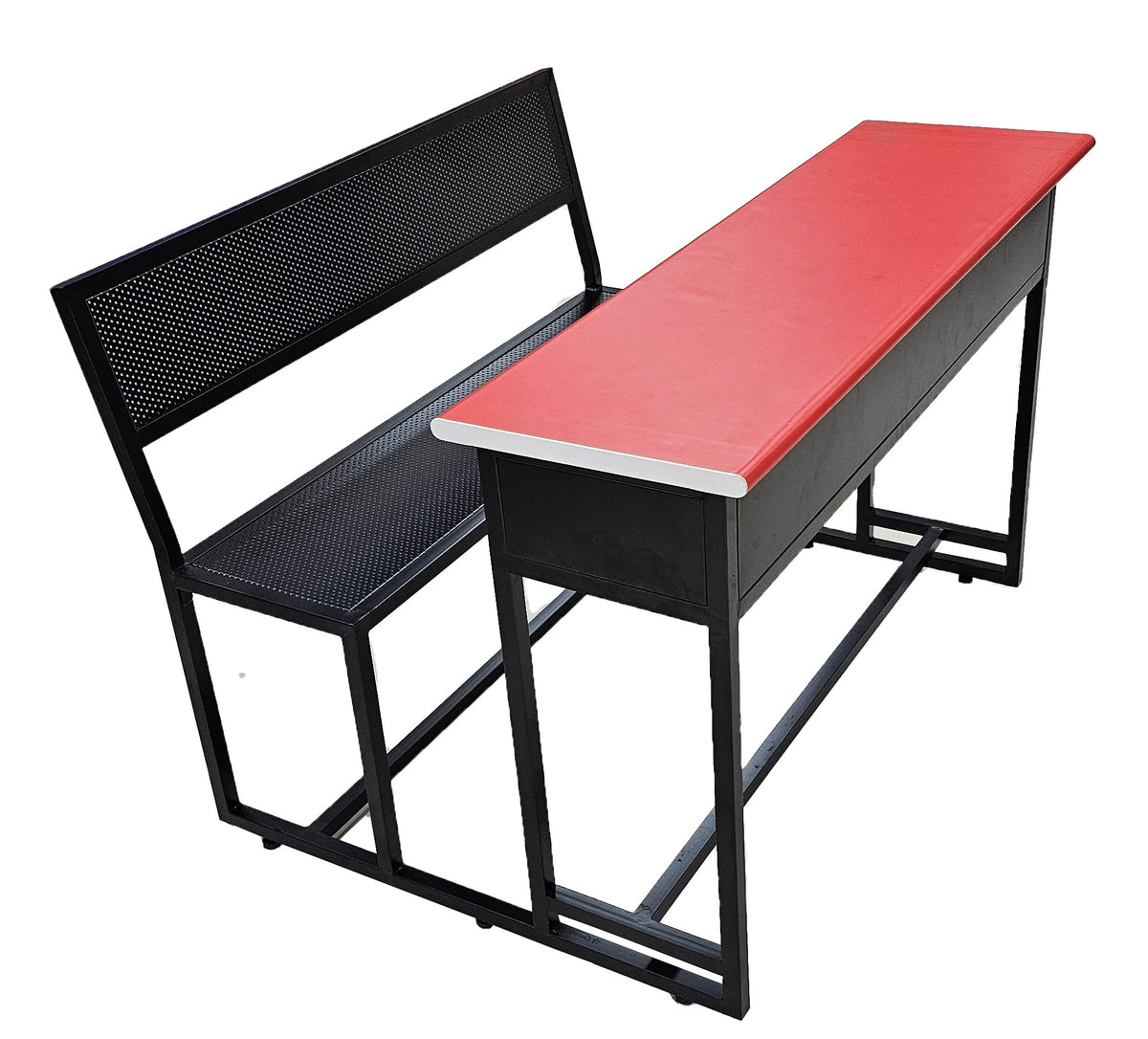 Classroom Dual Desk 2 Seater - Perforated – Sathya Furniture World