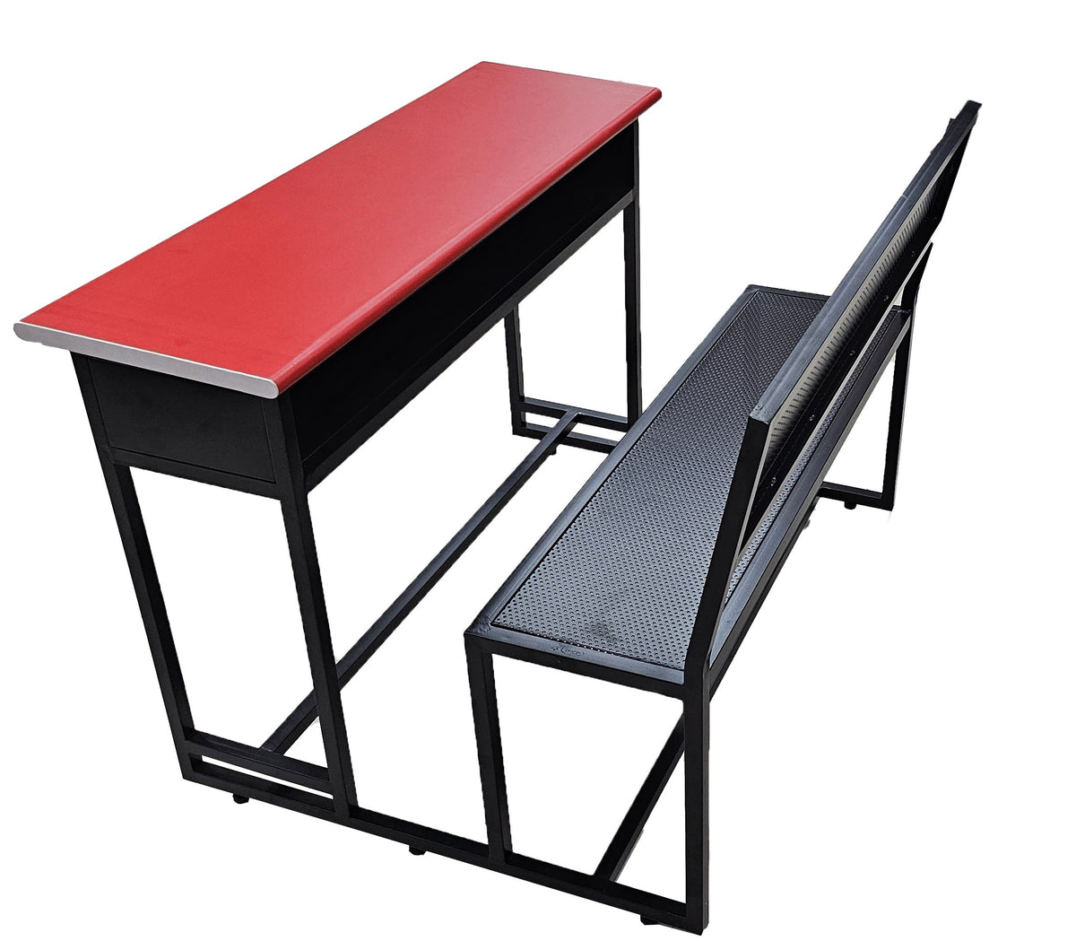 Classroom Dual Desk 2 Seater - Perforated – Sathya Furniture World