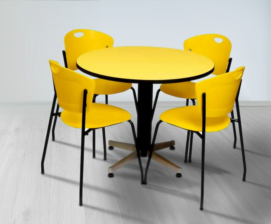 ROUND CAFETERIA TABLE – Sathya Furniture World