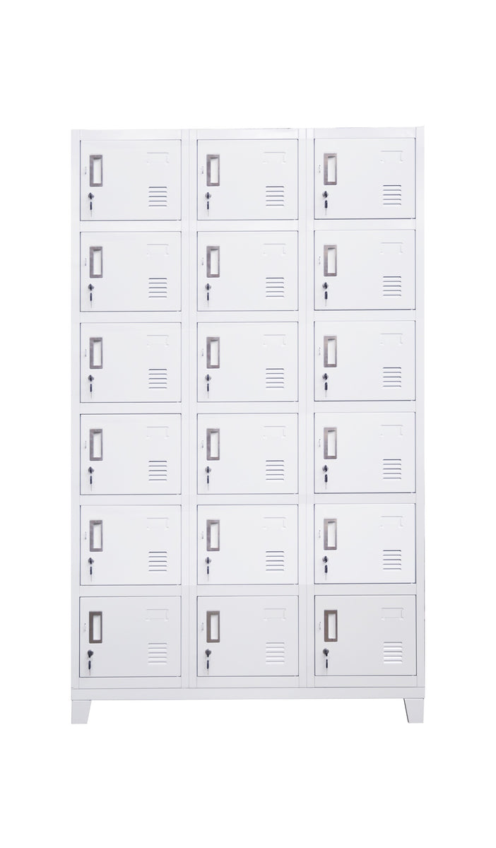 Triple Column 18 Door Personal Locker 3L-B6 – Sathya Furniture World